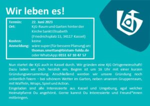Flyer Rückseite | KjG Fulda